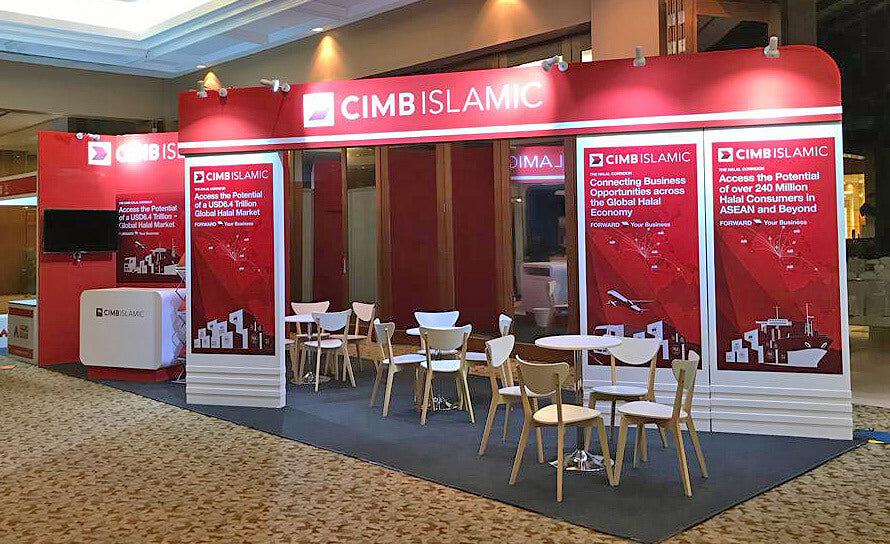 Exhibition Booth for CIMB Islamic Bank | Expo Booth Contractor ...